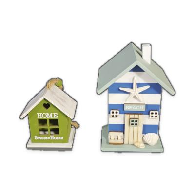 China Custom Wooden Birdhouse Garden Decoration Model 199 for sale