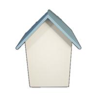 China Custom Wooden Birdhouse Garden Decoration Model 205 for sale