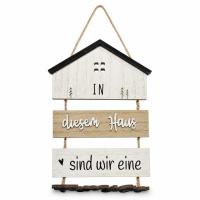 China Custom German Style Wooden House Hanging Ornament Model 233 for sale