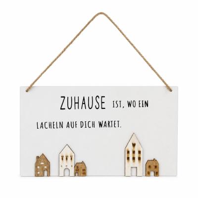 China Custom German Style Wooden House Hanging Ornament Model 234 for sale