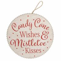 China Custom Wooden Christmas Word Hanging Sign Model 229 for sale
