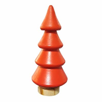China Colorful Wooden Christmas Tree Table Decoration Model 287 for sale