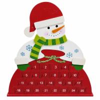 China Custom Wooden Christmas Countdown Calendar Model 333 for sale