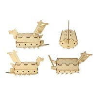 China Wooden Dragon Boat Model Building Toy for sale