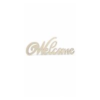 China Wooden Welcome Word Table Decoration for sale