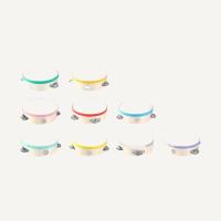 China Wooden Tambourine with Colorful Fabric Rim for sale