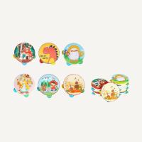 China Custom Printed Wooden Tambourine for Kids for sale