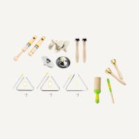 China Kids Percussion Set with Bells Cymbals and Triangles for sale