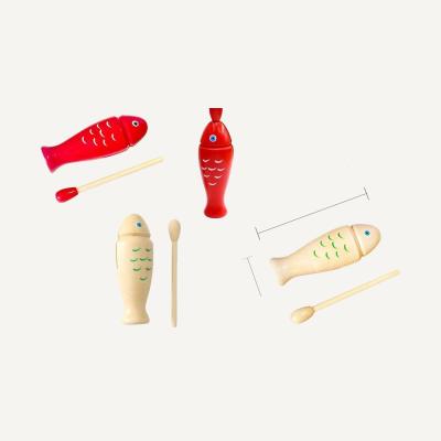 China Wooden Fish Guiro Percussion Instrument for Kids for sale
