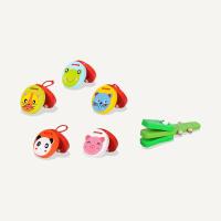 China Animal Design Wooden Clappers for Kids for sale