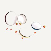 China Round Hand Drum with Rainbow Beaters for Kids for sale