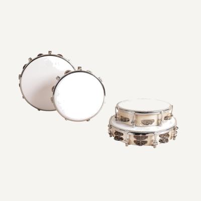 China Professional Wooden Tambourine with Metal Jingles for sale
