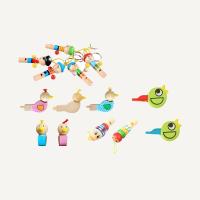 China Wooden Character Whistle and Bird Whistle Set for sale