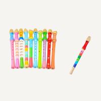 China Painted Wooden Recorder Flute for Kids for sale