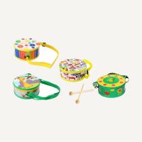 China Portable Cartoon Kids Drum with Adjustable Strap for sale