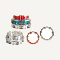 China Colorful Professional Tambourine Set for sale