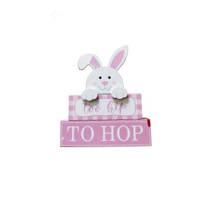 China Customizable Artwork Easter Decoration with OEM/ODM Services for Seasonal Retail Layered Sign for sale