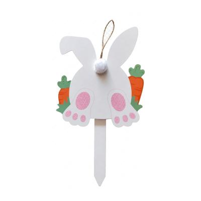 China Custom Bunny Tail Carrot Hanging Stake with OEM/ODM Customization for Seasonal Retail and Mature Craftsmanship for sale
