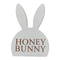 China Custom Honey Bunny Rabbit Head Sign with OEM/ODM Customization and Mature Craftsmanship for Seasonal Retail for sale