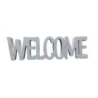 China Custom Welcome Sign with OEM/ODM Customization Mature Craftsmanship for Seasonal Retail for sale