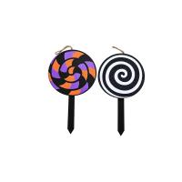 China Custom Swirl Lollipop Halloween Yard Stake Set with OEM/ODM Customization Mature Craftsmanship for Seasonal Retail for sale