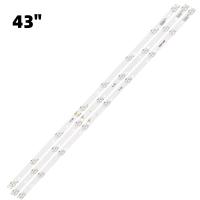 China TV Backlight LED Strip for TV Set Repair XC-195AB JS-D-JP4320-091EC MS-L1111-L V2 Lehua 43L35 E42F2000 for sale
