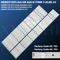 China Upgrade Your LE48D8810 LCD TV with XC-702 LED48D7-ZC14-01 A/C LED48D8-ZC14-01 A/C Temperature Resistant Backlight Strip for sale