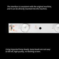 China XC-1672 LED Strip for Haier LE48AL88C88 LE48A30N LA48A31 LE48A31 LED48D08-ZC21AG-01 30348008222 LE48D8-03 D 30348008220 for sale