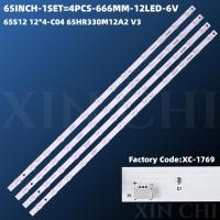 China XC-1769 LED Strips 65S12 C04 B02 65HR330M12A2 V3 TCL65LB22 3030F2.4D V0.1 20211230 TCL 65V8E 65S365C Aluminum Plate for sale