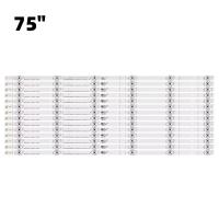 China XC-571 LED Backlight Strips CRH-BX75S3U813030T14069B8-REV1.3 LED BAR KIT For Hisense SVH750A76 75R6E3 75E3D HZ75A55E for sale