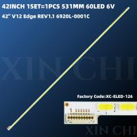 China XC-ELED-126 LG 42 V12 EDGE REV1.1 60LED 6916L 0912A 6920L-0001C LED TV BACKLIGHT FOR LG 42LM620S 42LM615S 42PFL4317 for sale
