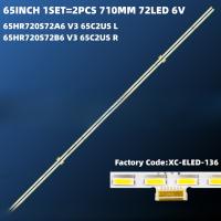 China XC-ELED-136 LCD TV Backlight Strip 65HR720S72A6v3 LED Bar Lights 65C2US L 65HRH720S72A6v3 LED Strip Accessories for sale