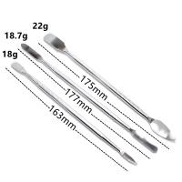 China Universal Stainless Steel TV Mobile Phone Screen Opening Tool Set Multipurpose Metal Removal Crowbar 174mm 174mm 166mm for sale