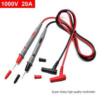 China 20A Thin Tip Needle Multimeter Multi Meter Test Lead Probe Wire Pen Cable for LED TV Backlight and Maintenance Universal for sale