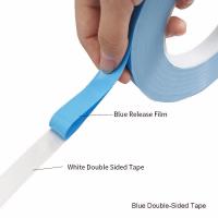 China XINCHI Blue Tape T5/10 meters long per Roll 3/5/8/9/10/12/14/15/16/18/20mm Width Double Side Tape for LED tv backlight Strip for sale