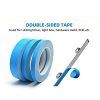 China XINCHI Blue Tape T5/10 meters long per Roll 3/5/8/9/10/12/14/15/16/18/20mm Width Double Side Tape for LED tv backlight Strip for sale