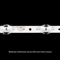 China XC-386 LED Backlight Strip 4C-LB4010-HR01J 40HR330M10A0 V4 for 40F6 40S325 40S6500 THOMSON 40FD3306 1- 6V/LED 2pcs/set for sale