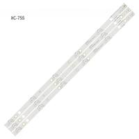 China 50000 Working Time 3V Input Voltage XC-755 LCD TV Backlight Tube Light Bar LB-PF3030-CJ323X6DT30-H for Sony 32 Inch YE-32017 for sale