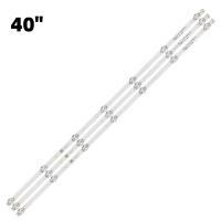 China XC-1357 Led Bar Light Strip Jl.D40071330-001ds-M For Toshiba 40l3750vm 40l48504b 40l48804m For 40inch Lcd Tv Aluminum Plate for sale