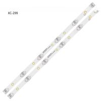 China XC-299 LED TV Strip Light MS-L2027 for Panda 32inch 6LED 32D6S CC02320D510V06 32E20 2X6 6S1P TV LED Backlight TV Spare Parts for sale