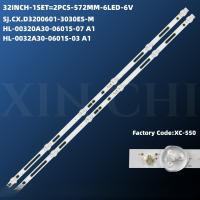 China 32-inch TV RCA RTV32Z2SM lamp strip SJ.CX.D3200601-3030ES-M backlight HL-0032A30-0601S-03 A1 Working Temperature C -25 75 for sale