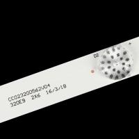 China 32H103W LED Backlight Strips XC-538 CC02320D562V08 320L 320E9 2X6 6S1P 1210 CC02320D562V04 32E9 2X6 16318 560MM 6V 6LED for sale