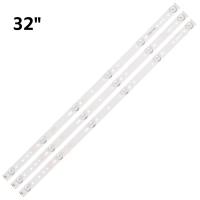 China 6 LED Quantity and High Luminous Flux 32 Inch Replacement TV LED Backlight Strip for Samsung Hisense for sale