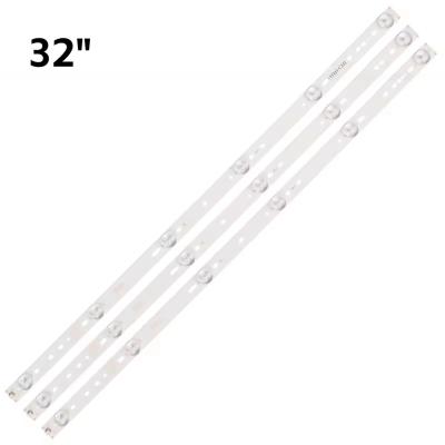 China 6 LED Quantity and High Luminous Flux 32 Inch Replacement TV LED Backlight Strip for Samsung Hisense for sale