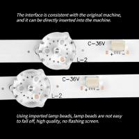 China SMD3030 LED Light Source 32'' TV 32HD510A LED Backlight Strip for XC-273 3PCS 6LEDs JS-D-HL32L12-061DC for sale