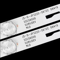 China 2PCS XC-191 6LED 6V JS-D-JP3220-061EC U Type Led Backlight for 32 Inch TV Repair Tv Backlight Led Strip 1set for sale