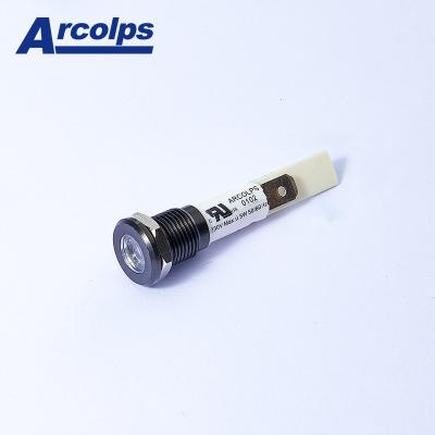 China 12V 220V 12mm LED Metal Indicator Light IP68 UL Certified 0012 Series for sale