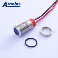 China 12V 220V 12mm LED Metal Indicator Light IP68 UL Certified 0012 Series for sale