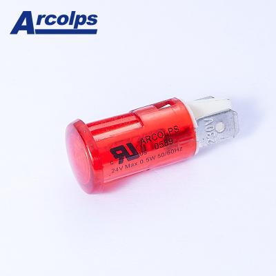 China Compact Plastic LED Indicator Light High Visibility UL Certified IP67 0589 Series for sale