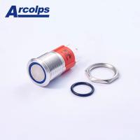 China 16mm 10A Waterproof Momentary Push Button Switch Industrial for sale